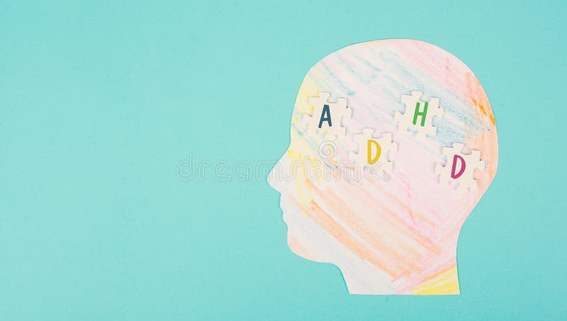 ADHD, Attention Deficit Hyperactivity Disorder, Mental Health, Colored ...