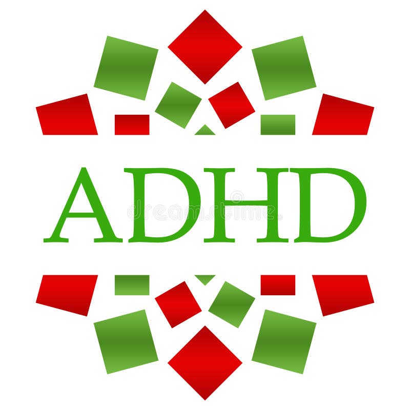 Attention Deficit Hyperactivity Disorder Symbol Conceptual Design Stock ...