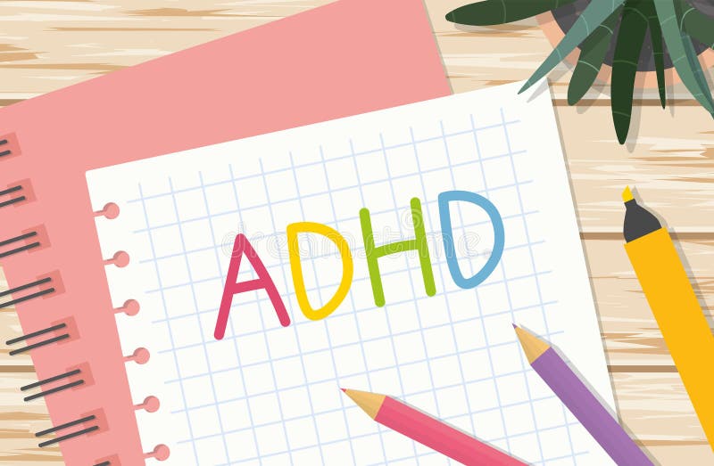 ADHD (Attention Deficit Hyperactivity Disorder) Written Written on the ...
