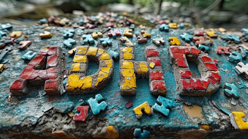 ADHD Attention Deficit and Hyperactivity. Stock Illustration ...