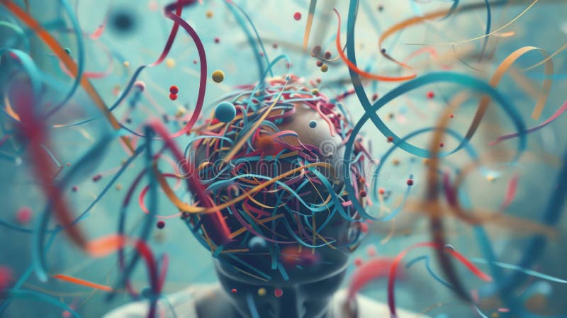 ADHD Struggles Illustrated by Broken Attention Flow and Emotional ...