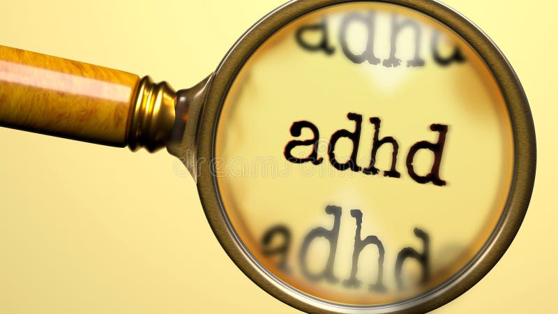 Adhd Under Magnifying Glass. Thorough Analysis and Inspection of Adhd ...