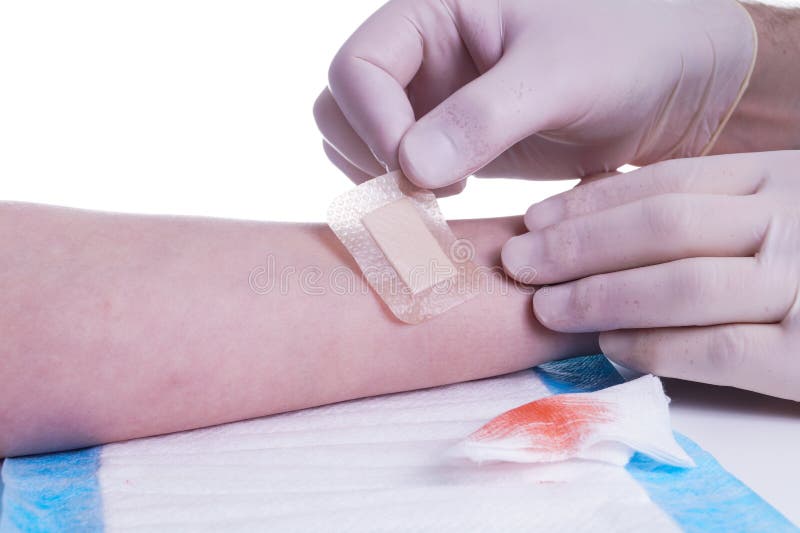 Adhesive Bandage stock image. Image of antiseptic, gauze - 49698911