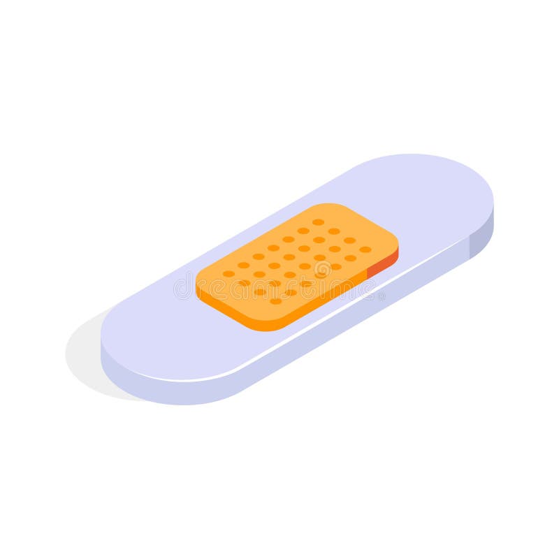 Adhesive Bandage for Minor Cuts and Injuries, Customizable Vector Stock ...