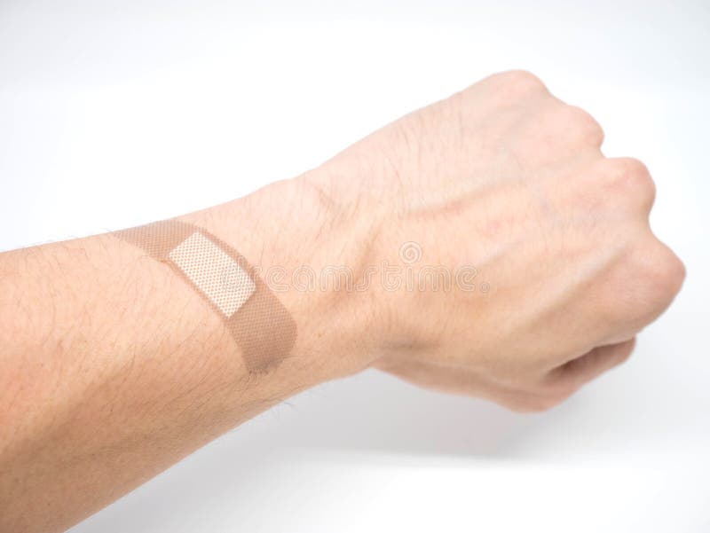 Adhesive Healing plaster stock photo. Image of adhesive - 74162106