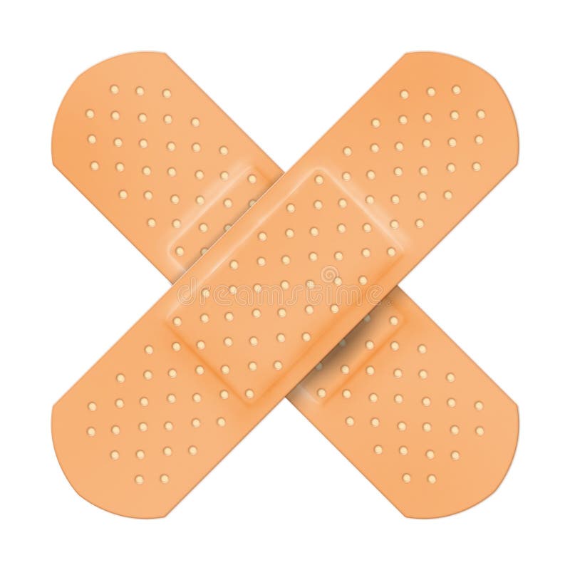 Adhesive plaster stock illustration. Illustration of plaster - 49598496