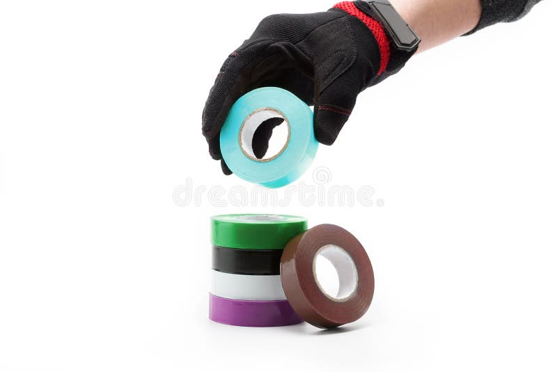 Adhesive Tape Accessory for Home Repair and at Work Building Tool Stock ...