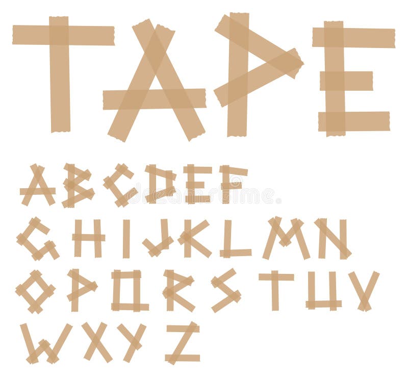 Bamboo letters stock vector. Illustration of letters - 23061787