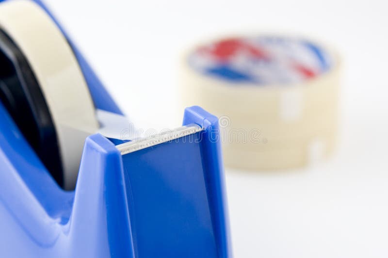 Adhesive Tape in Cutting Machine Stock Image - Image of cutter, tape ...