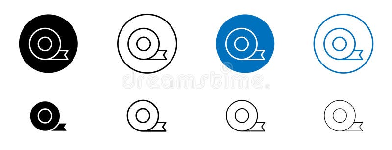 Adhesive tape icon vector stock vector. Illustration of pattern - 348076762