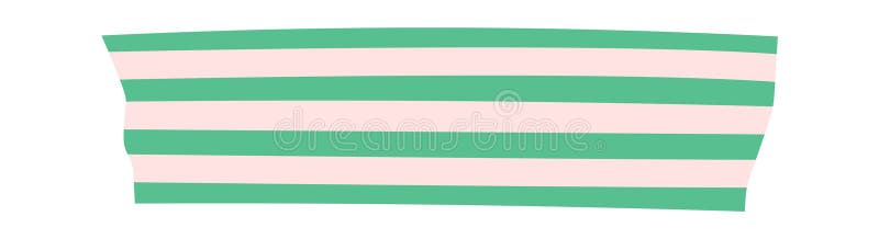 Adhesive Tape with Lined Pattern Stock Vector - Illustration of tape ...