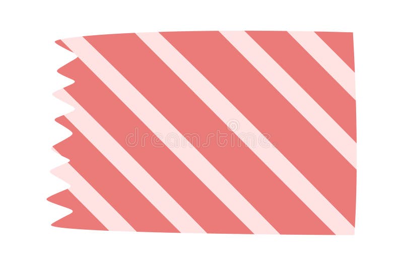 Adhesive Tape with Lined Pattern Stock Vector - Illustration of pattern ...