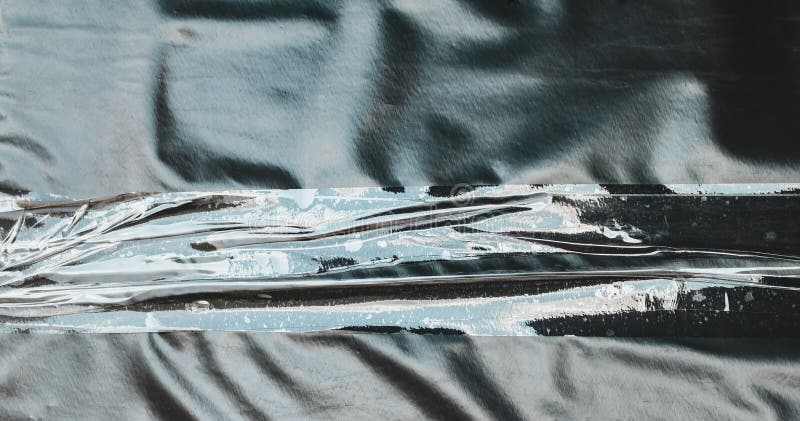 Adhesive Transparent Tape for Fixing the Packaging Stock Photo - Image ...