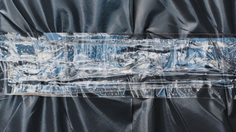 Adhesive Transparent Tape for Fixing the Packaging Stock Image - Image ...