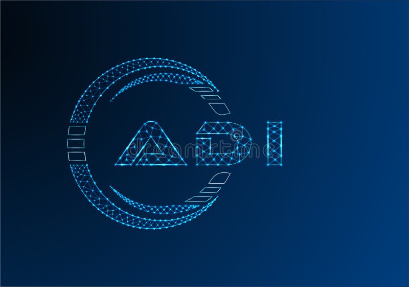 ADI Low Poly Letter Logo Vector Design. Stock Illustration ...