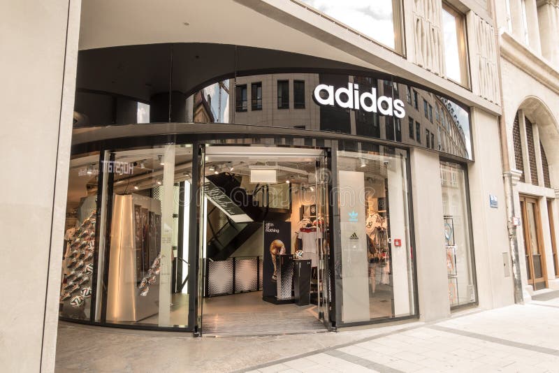 Adidas store editorial stock image. Image of adidas, store - 42597314