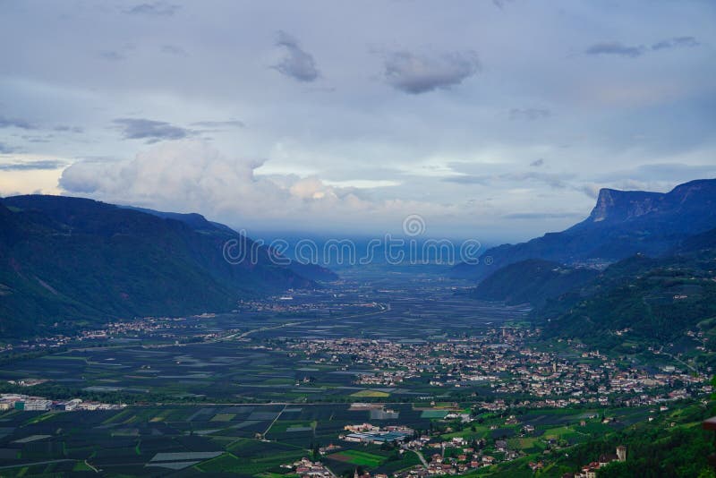 Adige Valley - South of Meran Stock Photo - Image of meran0, journey ...