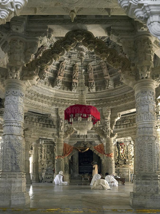 Adinath Jain Tempel - Ranakpur - Indien Redaktionelles Stockfoto - Bild ...