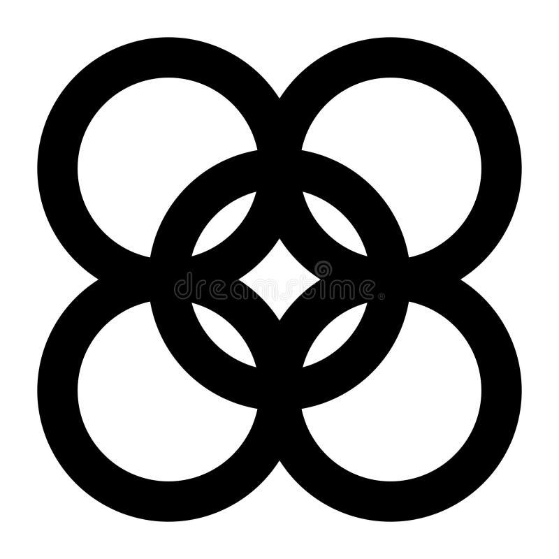 Adinkra Kintinkantan Symbol of Arrogance Stock Illustration ...