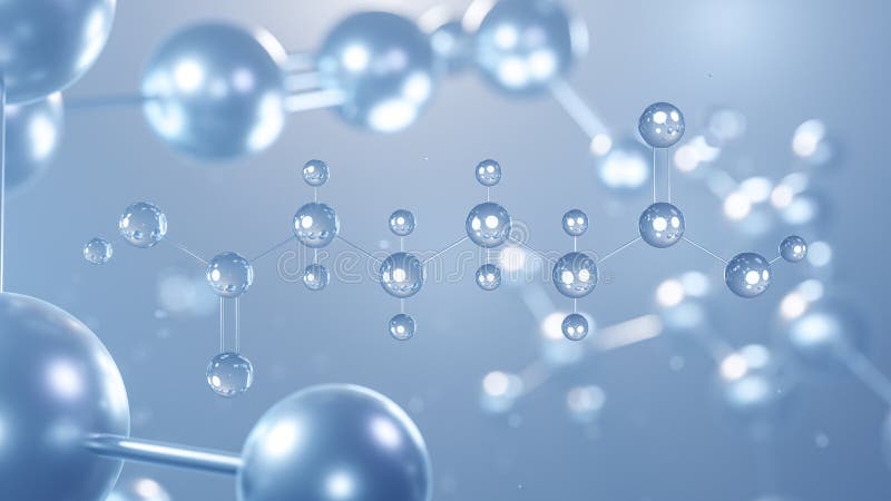 Adipic Acid Molecular Structure 3d, Flat Model, Food Additive E355 ...