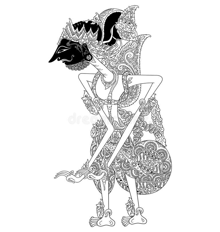 Wayang Janaka Stock Illustrations – 45 Wayang Janaka Stock ...