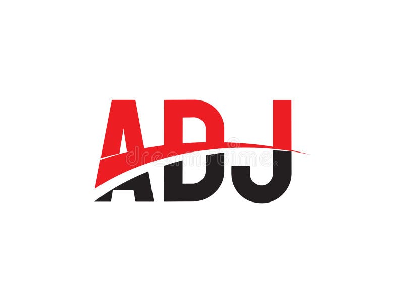 ADJ Letter Initial Logo Design Vector Illustration Stock Vector ...