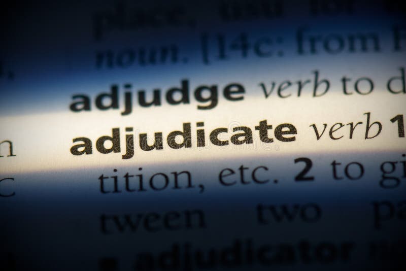 Adjudicate stock photo. Image of reference, focus, definition - 161577964