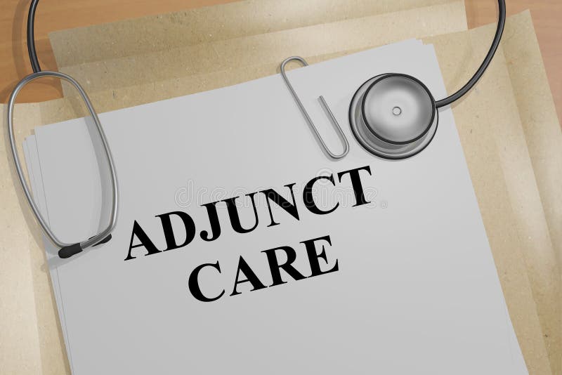 Adjunct Care - Medical Concept Stock Illustration - Illustration of ...