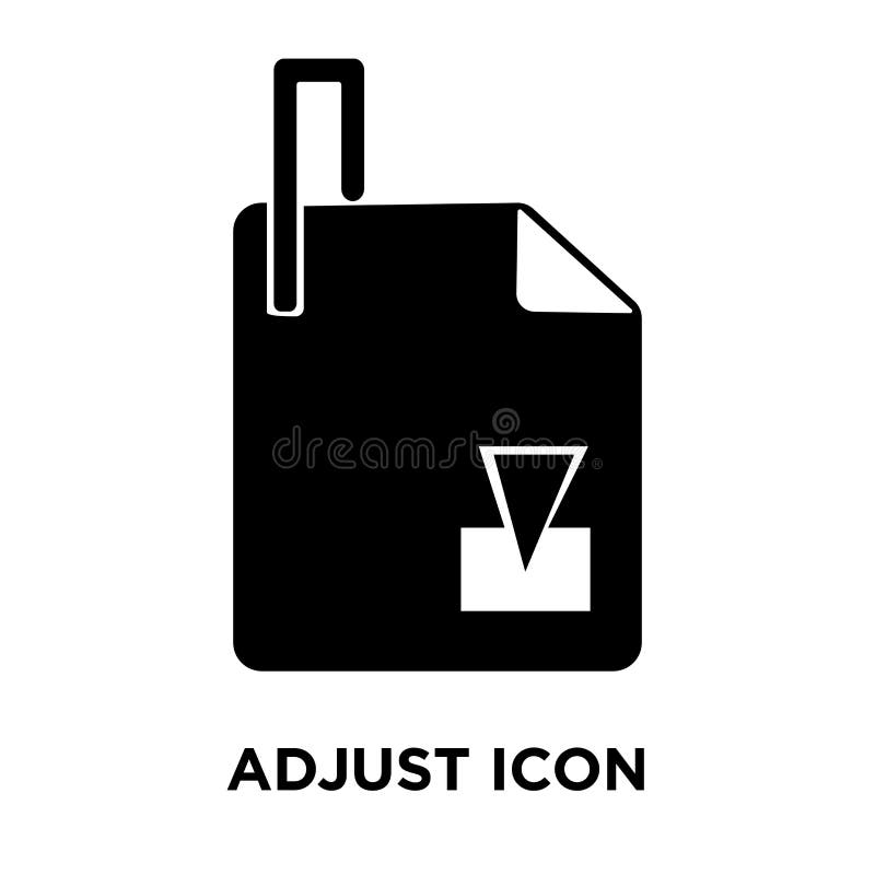 Adjust Logo Design stock vector. Illustration of configuration - 209088878