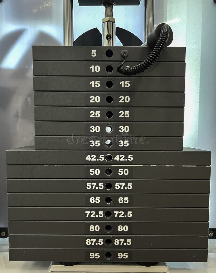 Adjust Weight Exercise Machine by Aerobic Machine for Exercise Stock ...