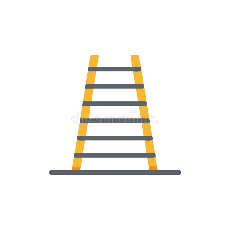 Adjustable Agility Ladder Icon Design Stock Illustration - Illustration ...