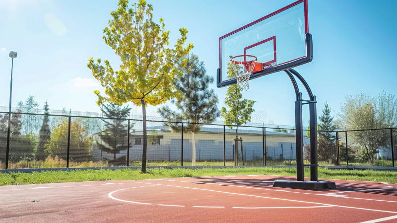 Adjustable Basketball Hoops Stock Illustration - Illustration of ...