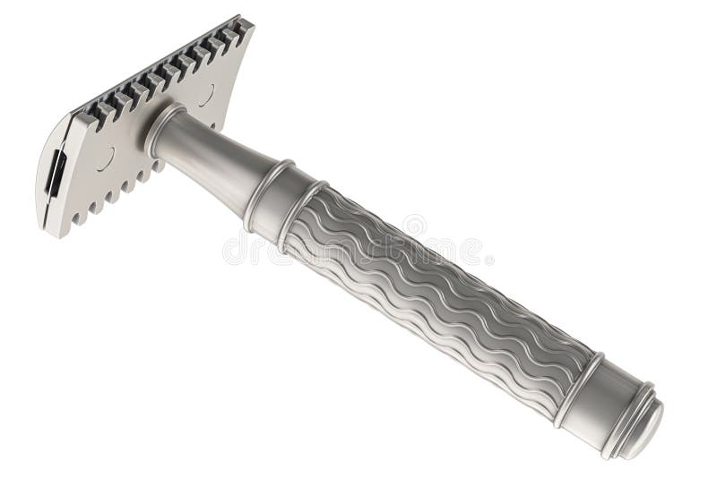 Double Edge Razor Blade Hand Drawn Stock Vector - Illustration of card ...