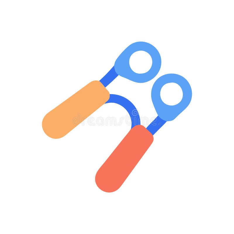 Adjustable Finger Expander Icon Design Stock Illustration ...
