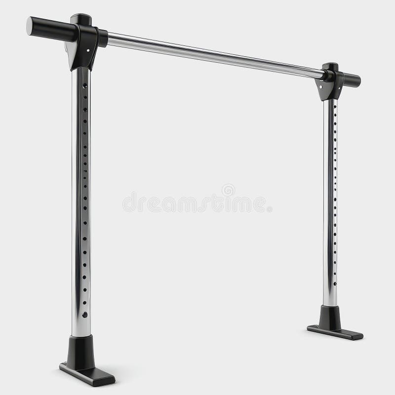 Adjustable Horizontal Bar with Chrome Finish for Strength Training and ...