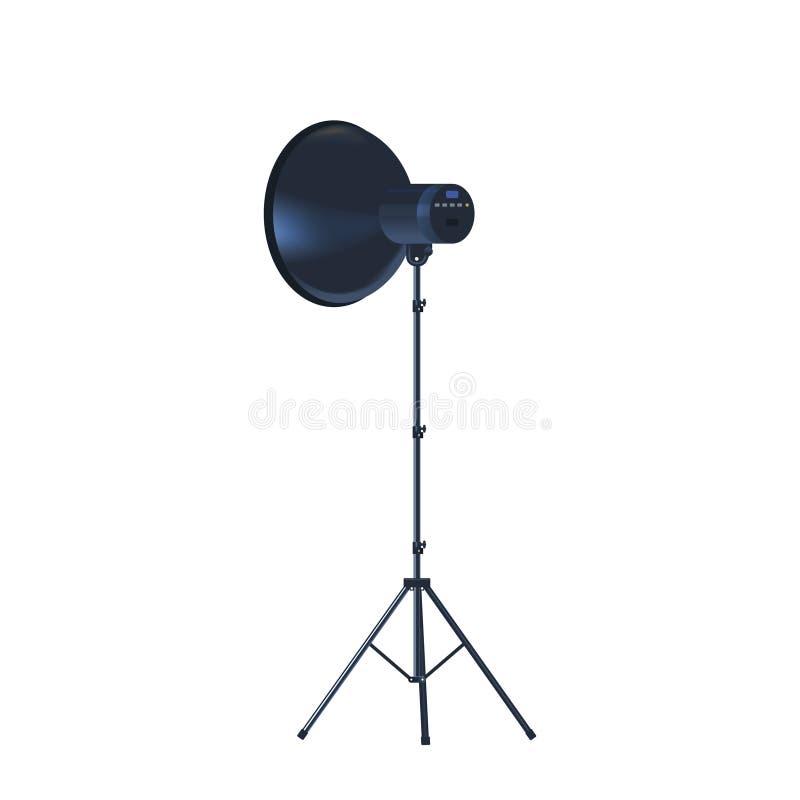 Adjustable Photo Studio Lamp on Tripod, Emitting Soft, Diffused Light ...