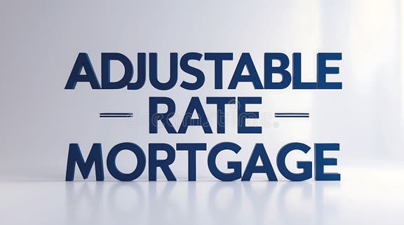 Adjustable Rate Mortgage Terms Explained with Clear Typography on a ...