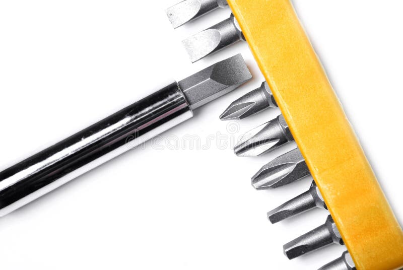 Adjustable screwdriver stock photo. Image of metal, closeup - 5825910