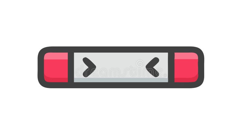 Adjustable Slider Icon with Arrows for Settings Control , Vector Design ...