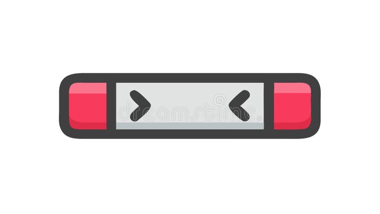 Adjustable Slider Icon with Arrows for Settings Control , Vector Design ...
