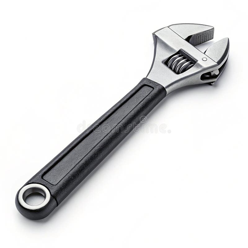 Adjustable Spanner with Quick Change Mechanism Stock Illustration ...