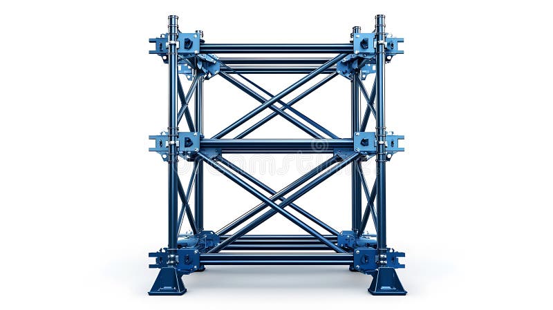 Adjustable Steel Scaffolding Structure for Construction Work Stock ...