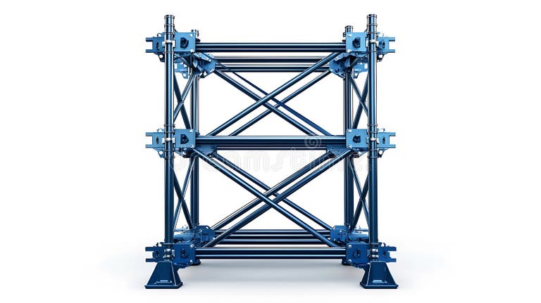 Adjustable Steel Scaffolding Structure for Construction Work Stock ...