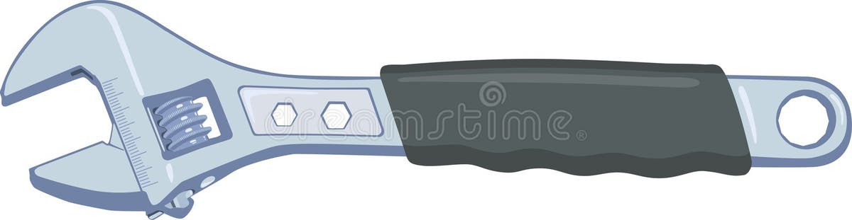 Crescent Wrench Stock Illustrations – 331 Crescent Wrench Stock ...