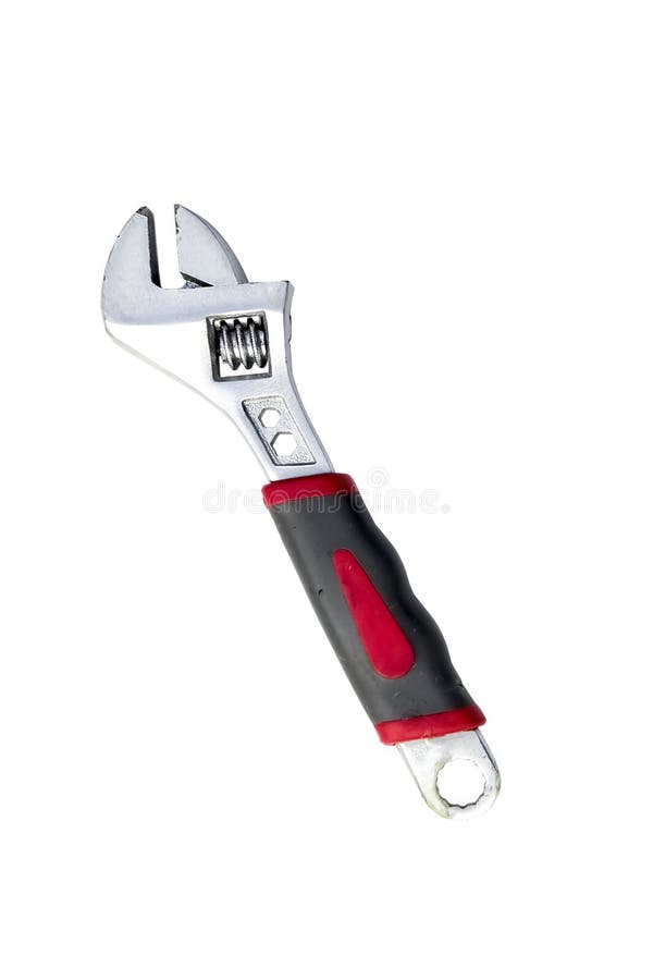 Adjustable Wrench stock photo. Image of isolated, clipping - 98756508
