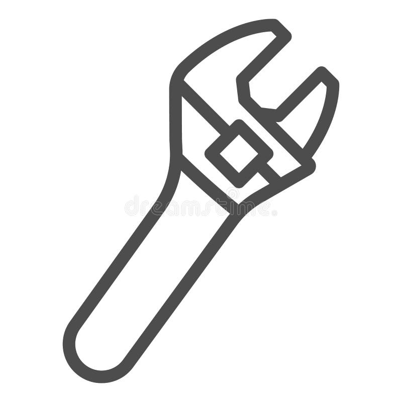 Crescent Wrench Stock Illustrations – 247 Crescent Wrench Stock ...