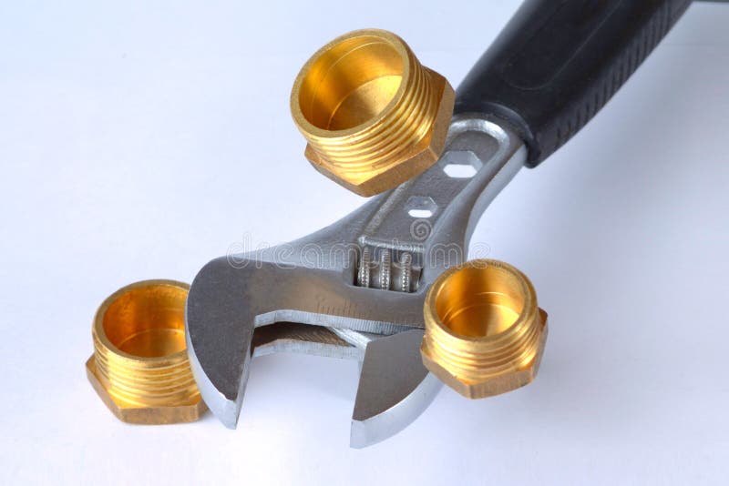 Three Plugs Plugged into Electric Power Bar Stock Image - Image of ...