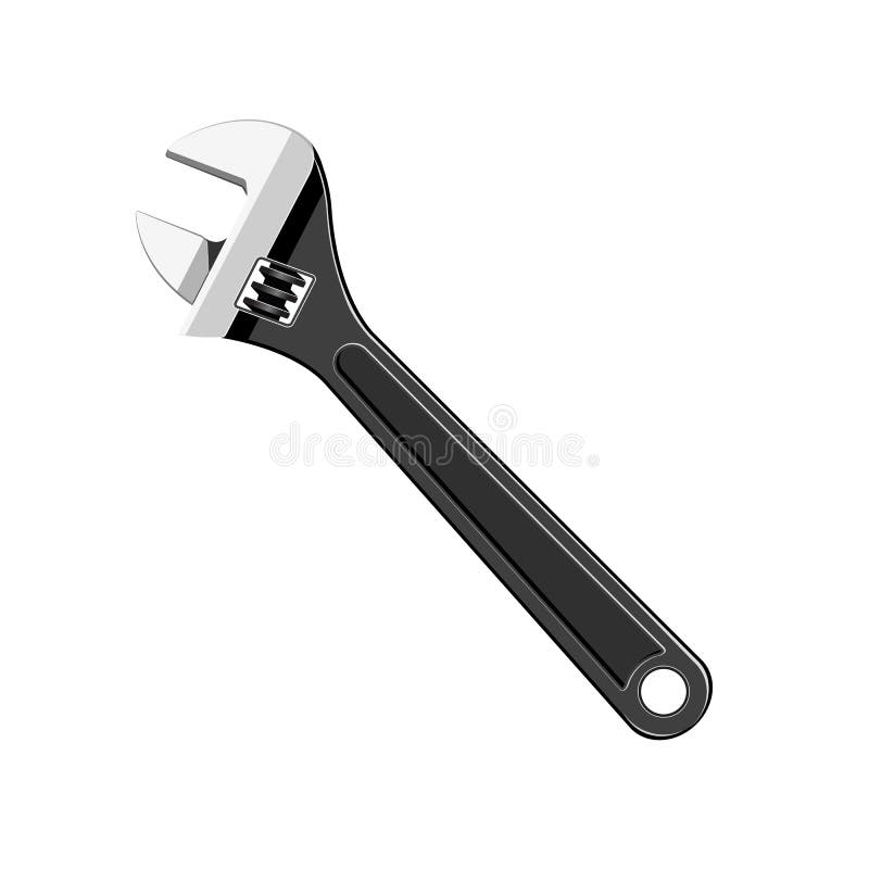 Crescent Wrench Stock Illustrations – 331 Crescent Wrench Stock ...