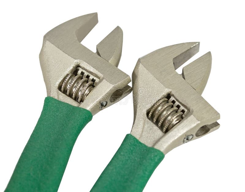 Adjustable Wrench Work Spanner Stock Photo - Image of metal, home: 94354856