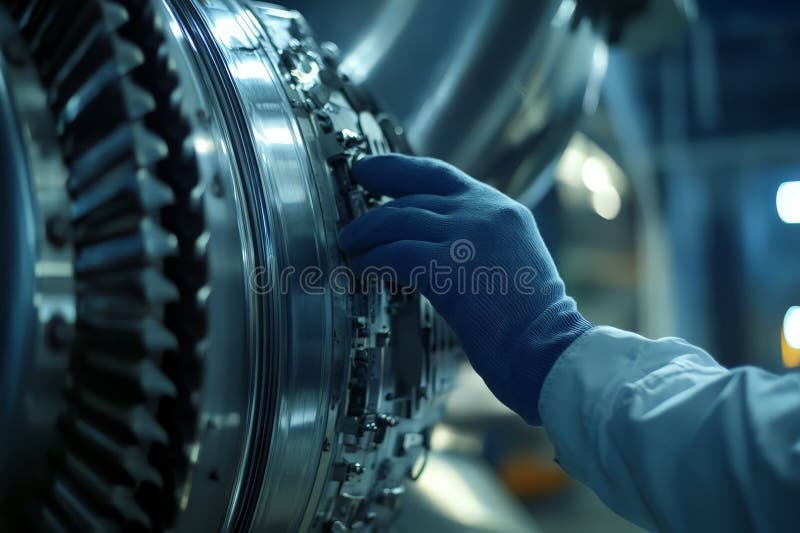 Adjusting the Combustion Chamber Stock Illustration - Illustration of ...